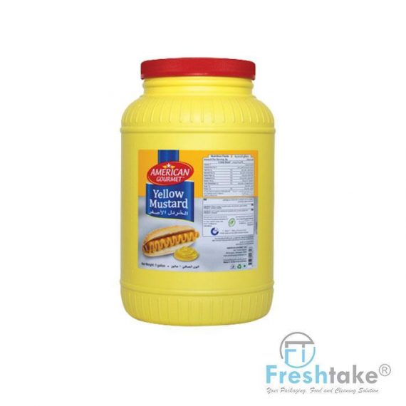 AG YELLOW MUSTARD 8OZ PC | Freshtake Investments